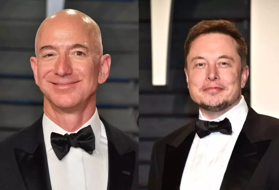 Jeff Bezos le Elon Musk
