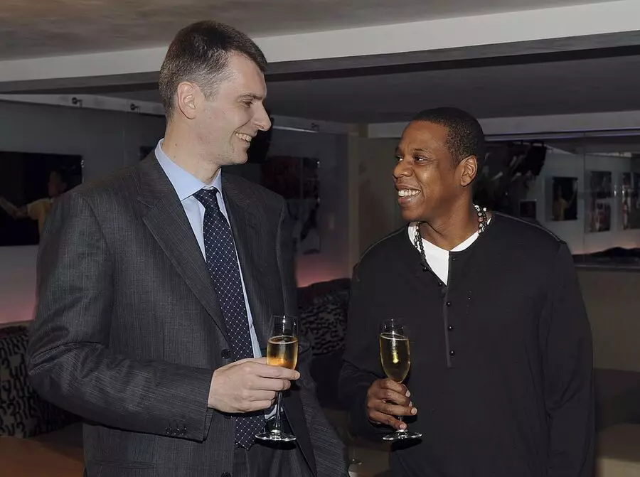 Mikhail Prokhorov en Jay-Z