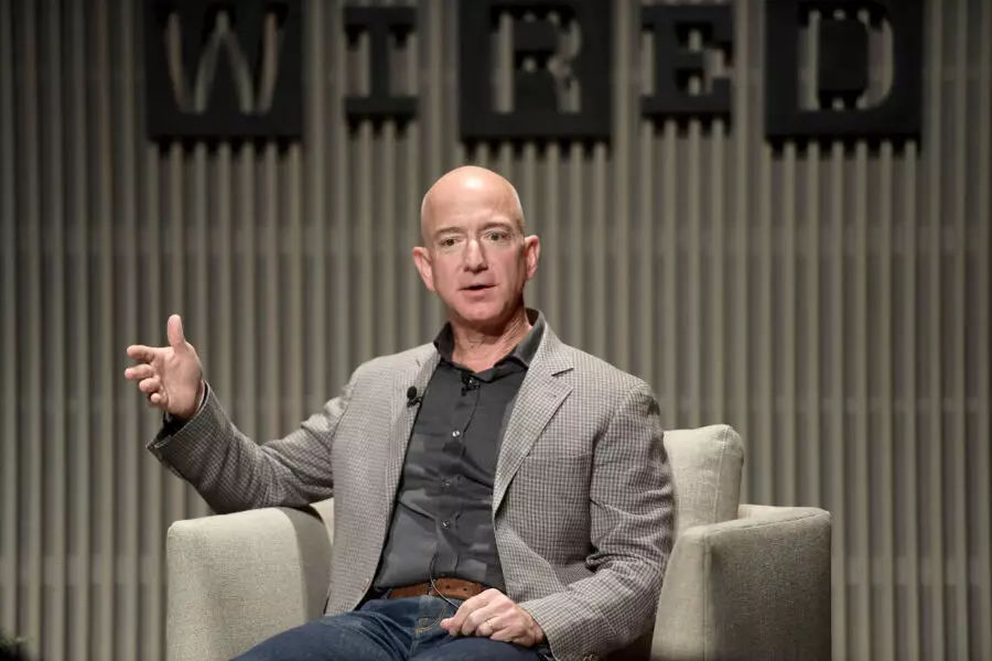 Jeff Bezos 'Net Worth Nipasẹ Awọn ọdun 10834_1