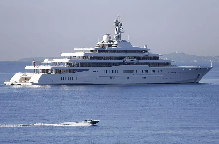 800 miljoner dollar Yacht - Eclipse