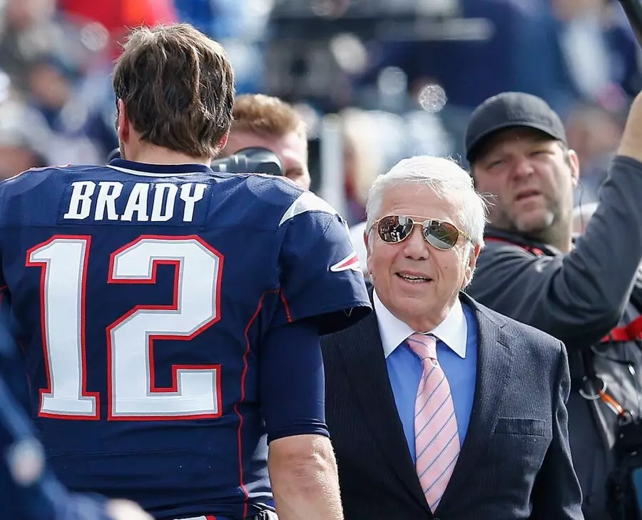 Tom Brady og Robert Kraft