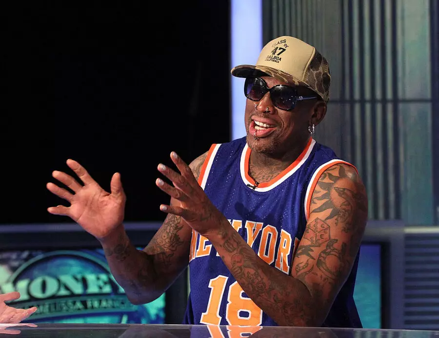 Dennis Rodman sê hy is $20 miljoen deur Madonna aangebied vir baba 3748_1