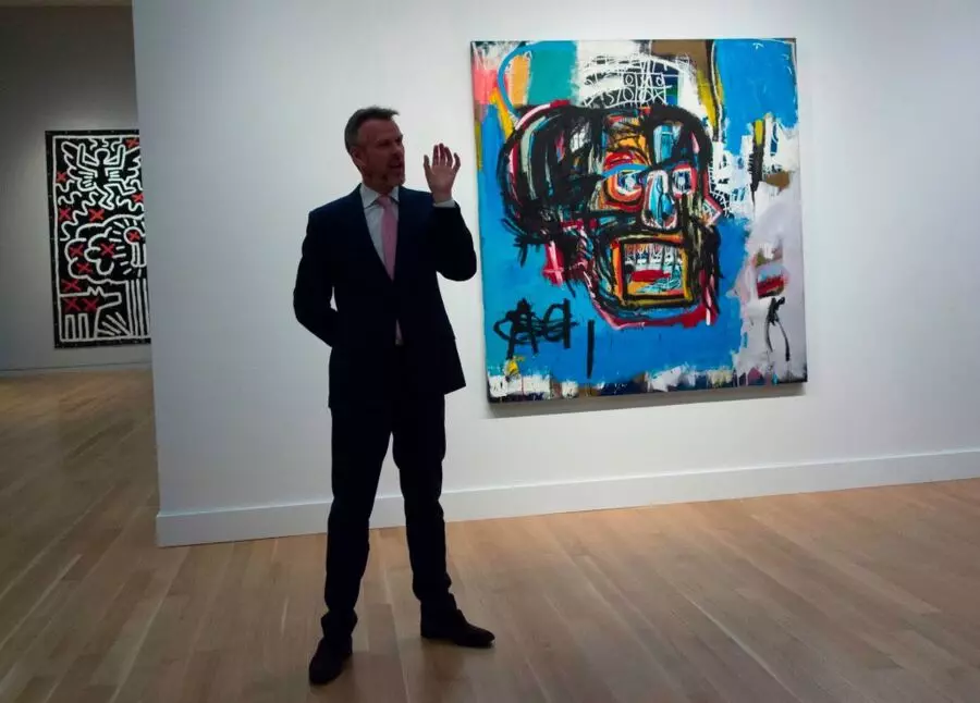 Untiteld wurk fan Jean-Michel Basquiat ferkocht foar rekordbrekkende som 5266_1