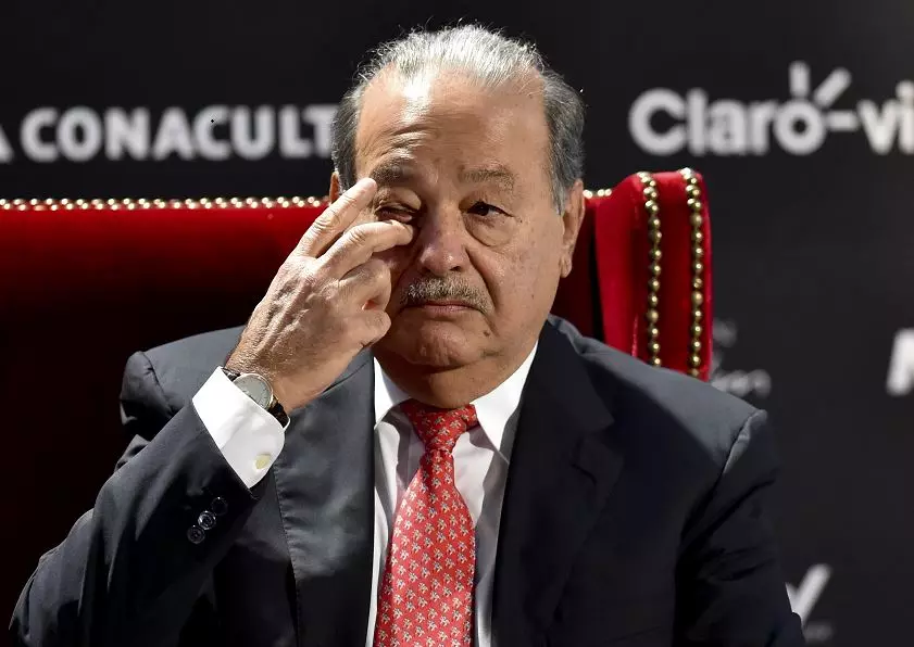 Carlos Slim Helu, l'homme le plus riche du Mexique, a perdu une fortune à cause de Donald Trump 9603_1